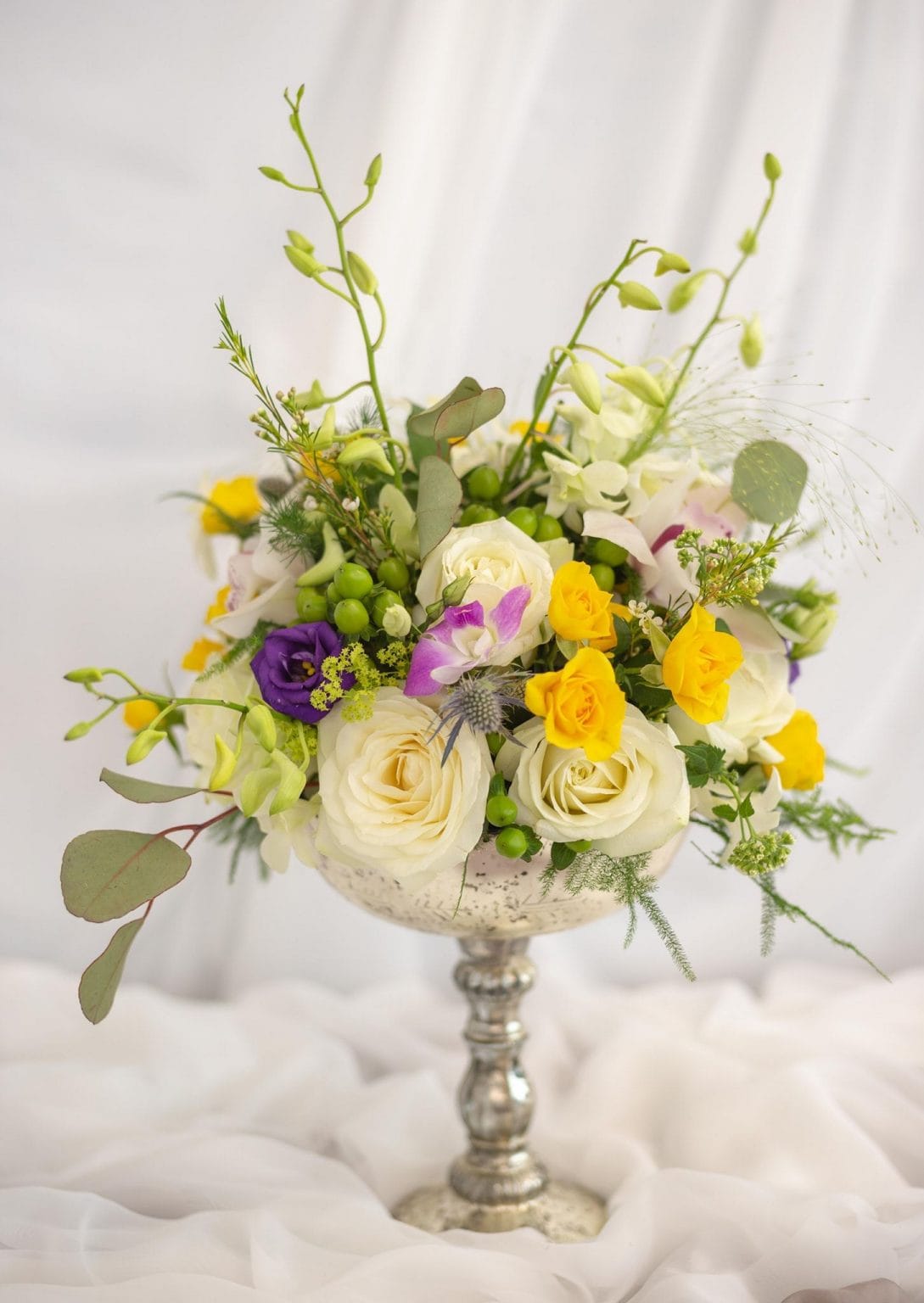 Aranjament floral pentru nunta,spectaculos si elegant,potrivit atat ...